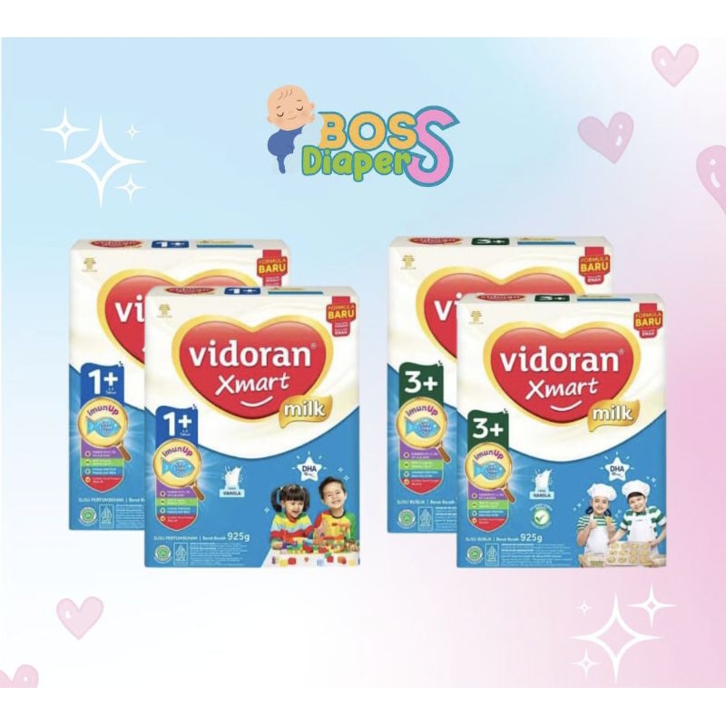 Jual Vidoran 1+ , 3+ rasa madu vanila kemasan 925 gram | Shopee Indonesia