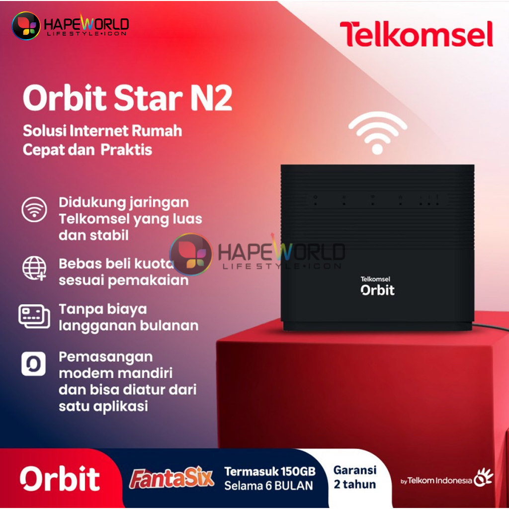 Jual MODEM TELKOMSEL ORBIT STAR N2 - GARANSI RESMI | Shopee Indonesia