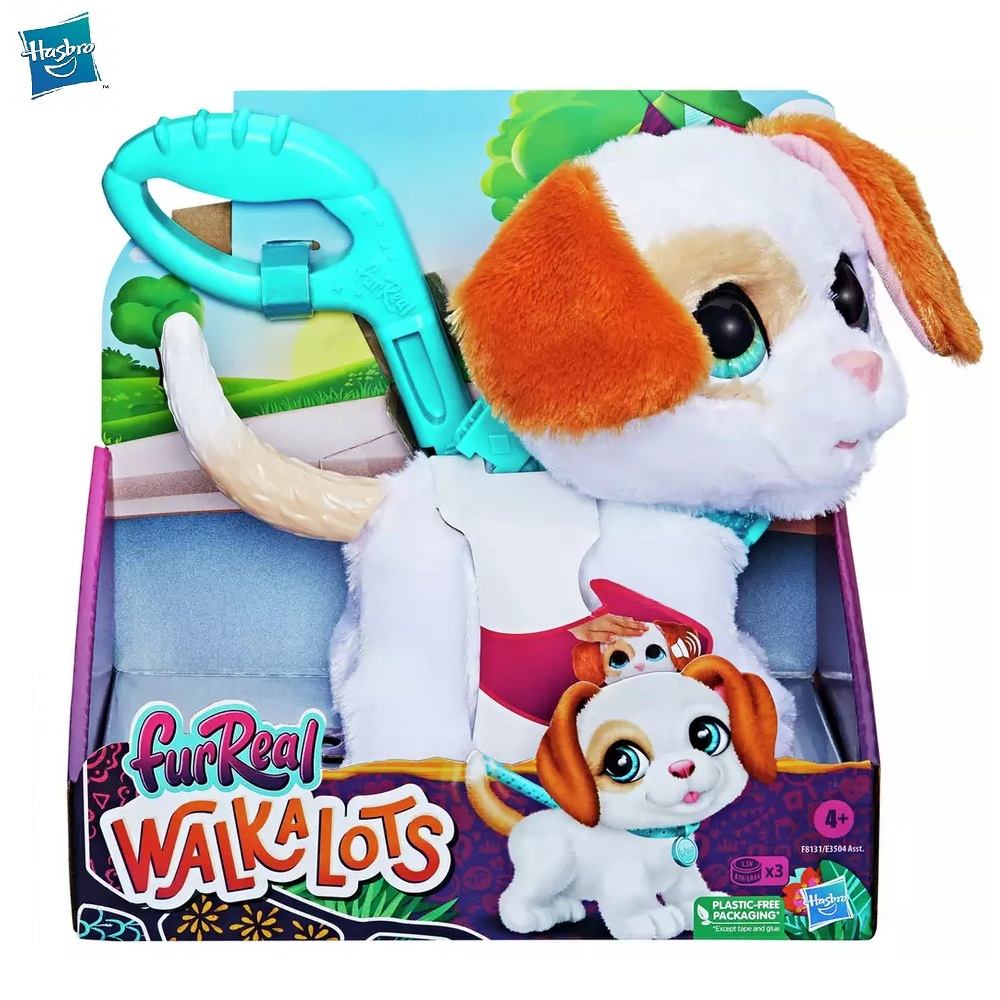 Jual FurReal Walkalots Big Wags Walking Puppy New Dog Plush Interactive Pets | Shopee Indonesia