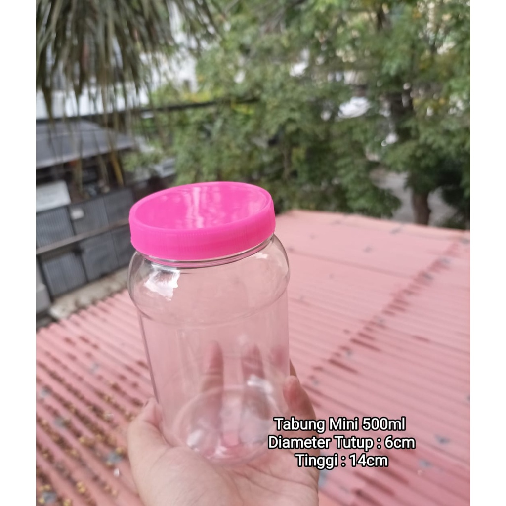 Jual TOPLES PLASTIK TABUNG MINI 500ML | Shopee Indonesia