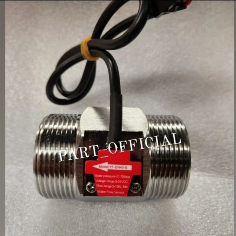 Jual Flow sensor 1,5 inchi stainlist model YF DN-40 | Shopee Indonesia