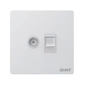Jual CHINT NEW2M - M20700 1 Gang TV End Socket & 1 Gang 4 Core ...
