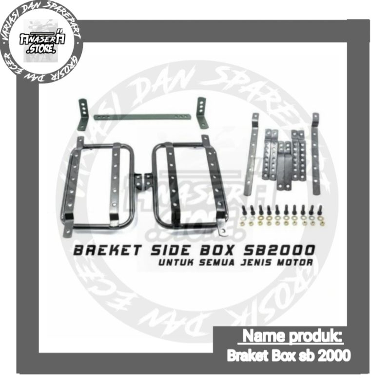 Jual Breket box/BRAKET BRACKET SIDE BOX SB 2000 + STABILIZER FULL ...