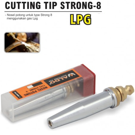 Jual Cutting Tip LPG no 1 2 3 Strong 8 ALDO / Nozzle Blender Potong / Propane | Shopee Indonesia