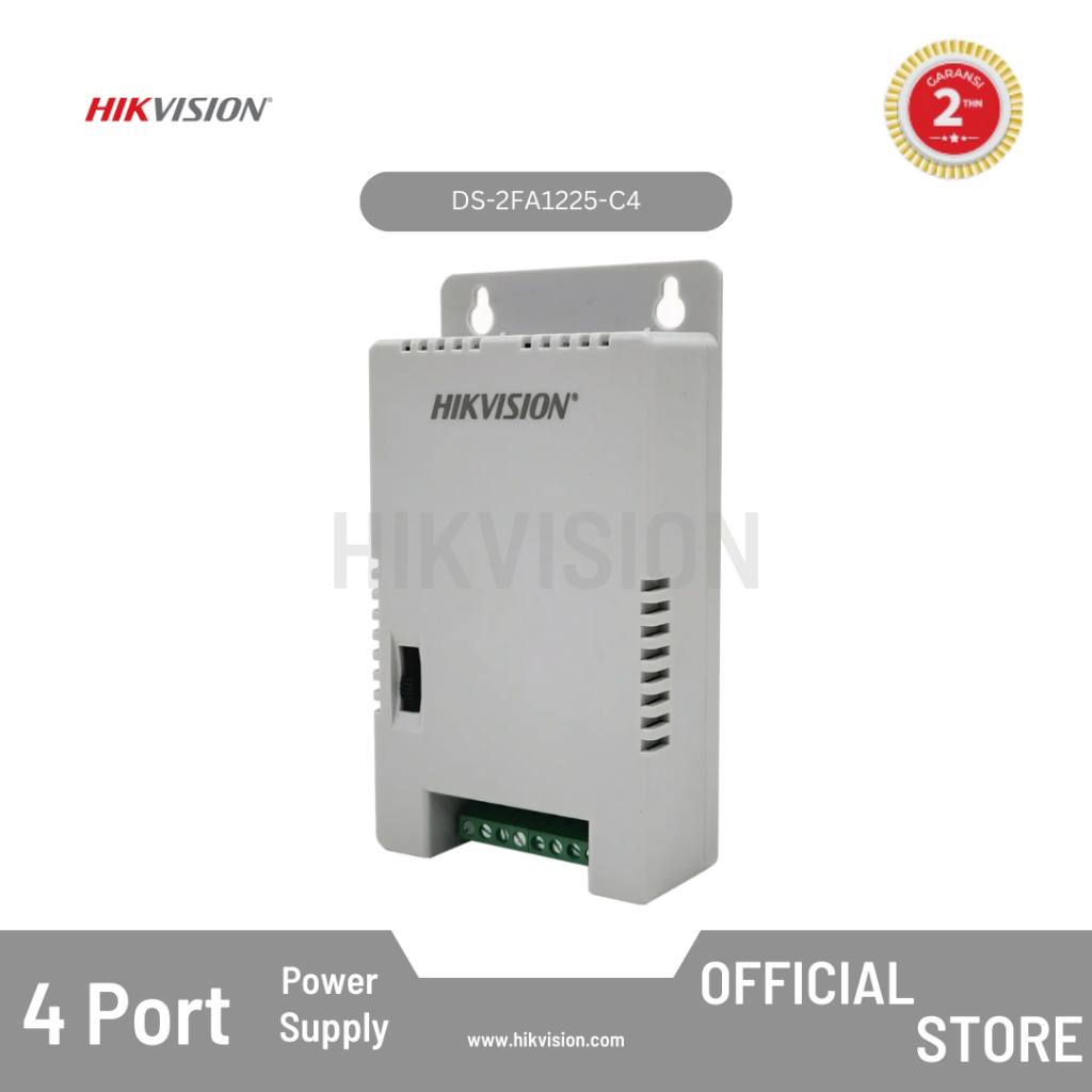 Jual HIKVISION - DS-2FA1225-C4 POWER SUPPLY 4 channel Multi-channel SMPS Original | Shopee Indonesia