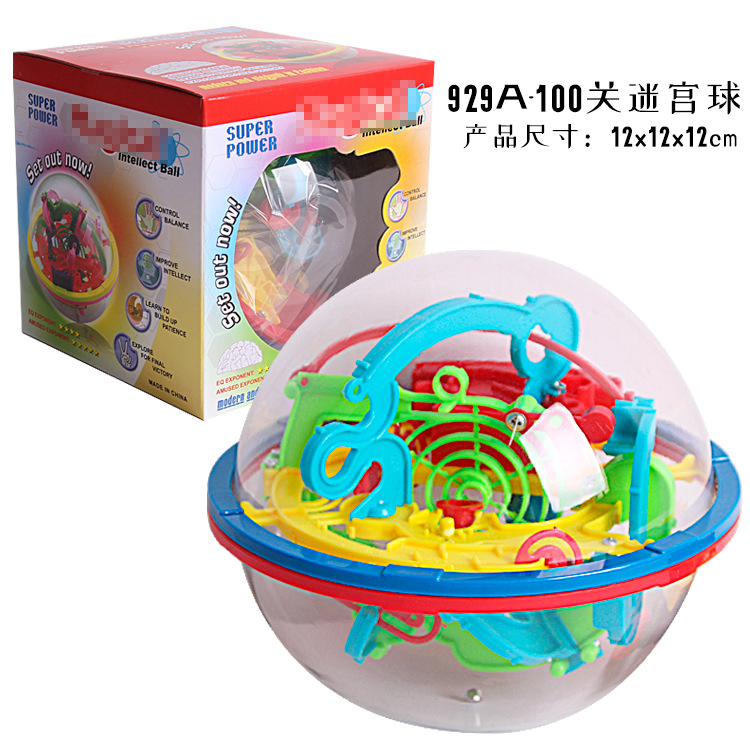 Jual 3D Magic Maze Ball 929A Puzzle Games Bola 100 Level Labirin Board ...