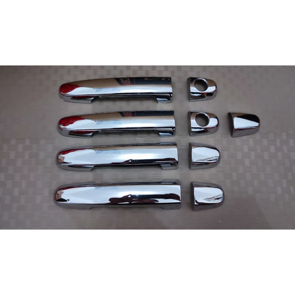 Jual Cover handle mobil innova lama 2004-2015 chrome dan hitam | Shopee ...