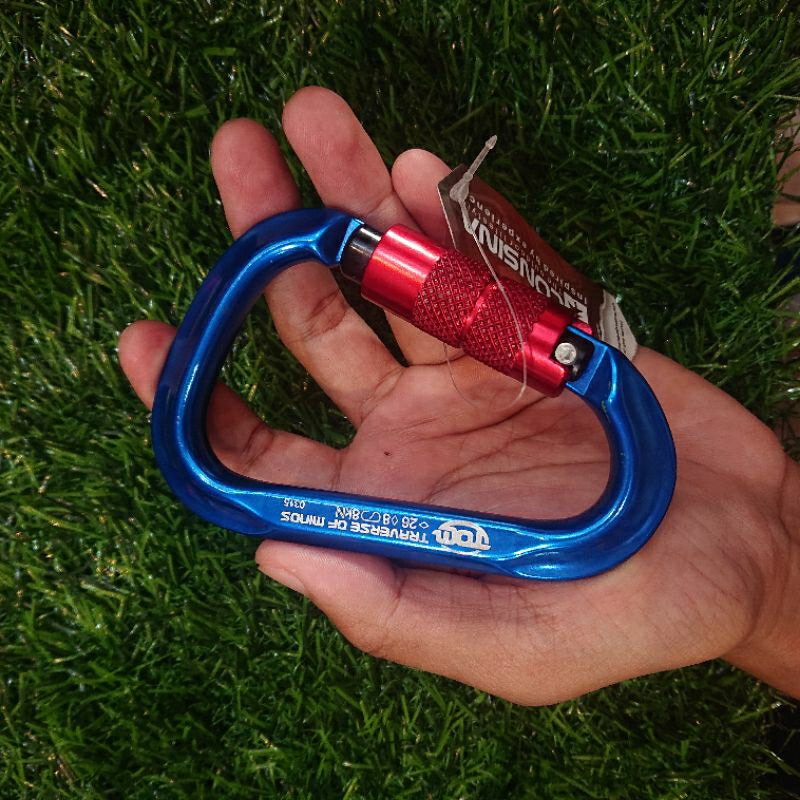 Jual Carrabiner Tom consina willy autolock delta carabiner alloy ...