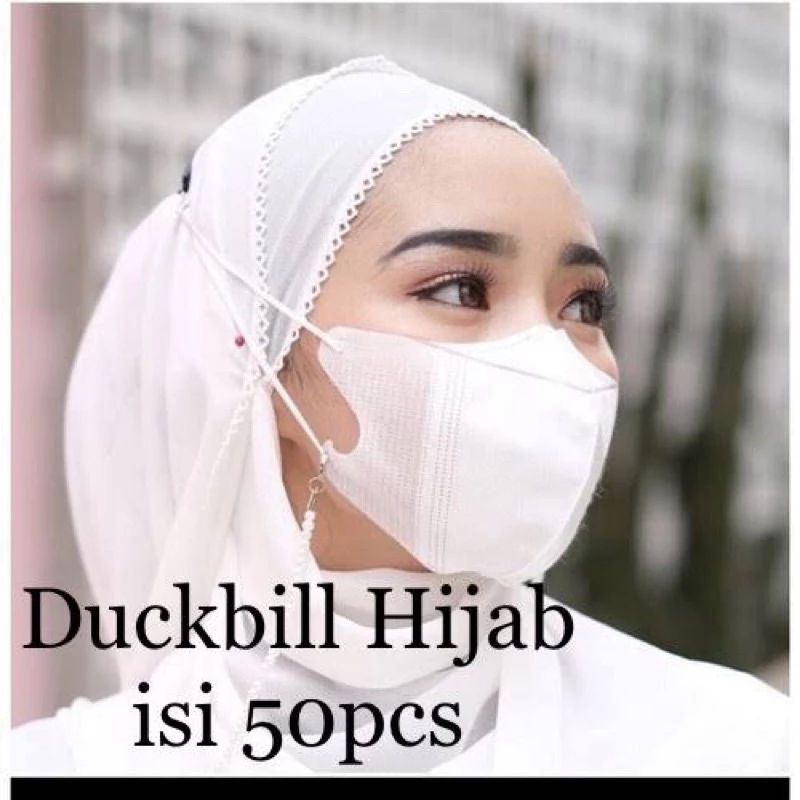 Jual Duckbill Hijab 50pcs | Shopee Indonesia