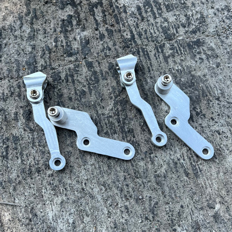 Jual dudukan selang rem cnc pnp rx king breket kabel cakram depan ...