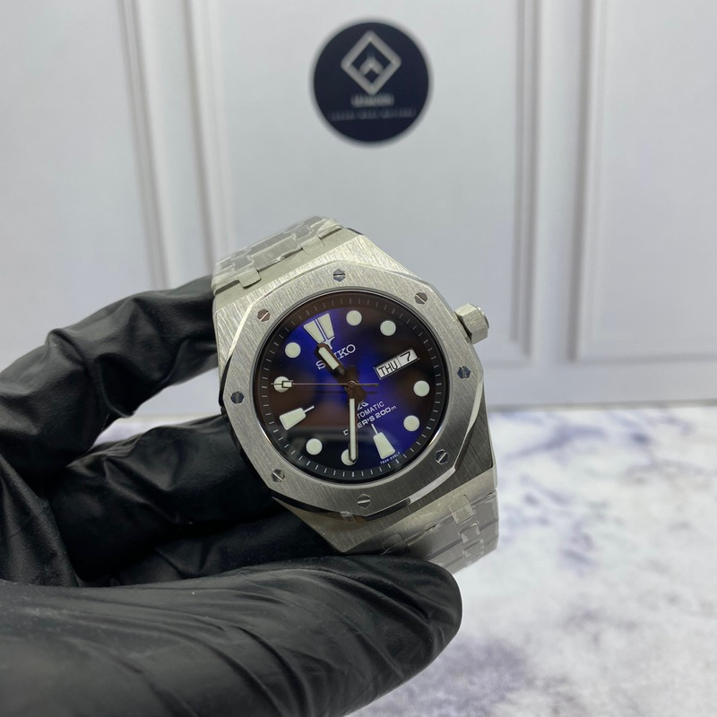 Jual Jam Tangan Seiko Mod Royal Oak AP NH36 Automatic Watch Daydate ...