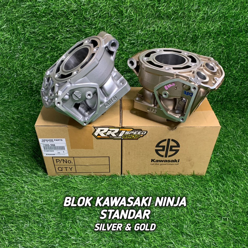 Jual RRT CYLINDER BLOCK BLOK NINJA R RR SILVER GOLD KMI 1956 1855 ...