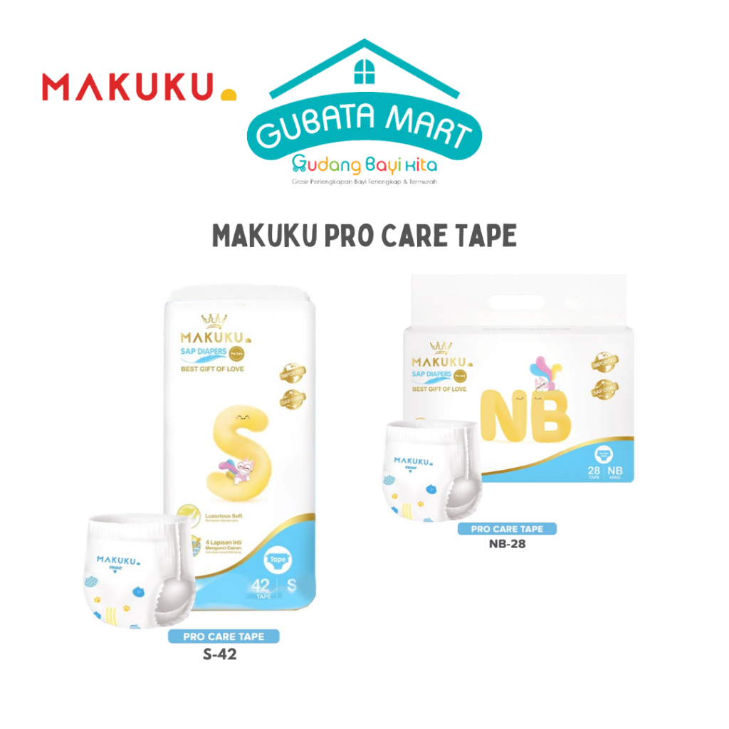 Jual MAKUKU SAP Diapers PRO CARE TAPE | Shopee Indonesia