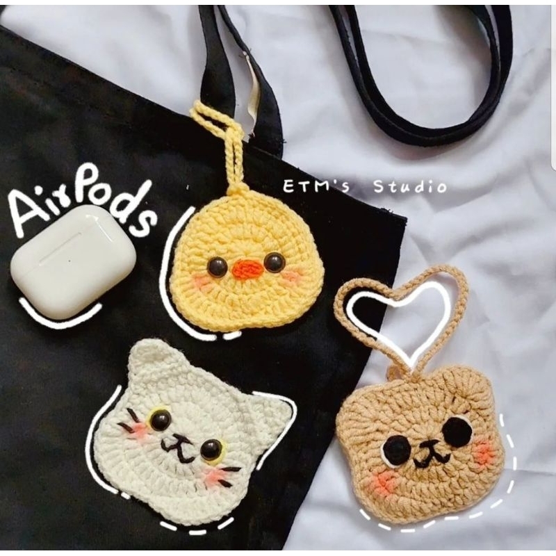 Jual Mini Pouch Crochet Amigurumi mini pouch rajut dompet koin rajut ...