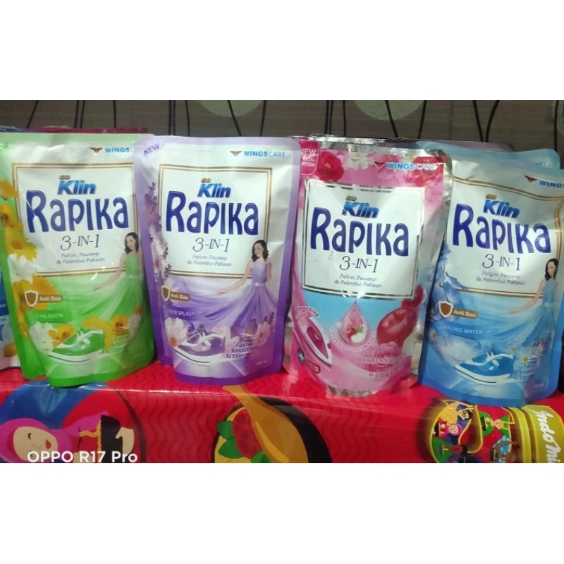 Jual Rapika pelicin pakaian refil 300ml | Shopee Indonesia
