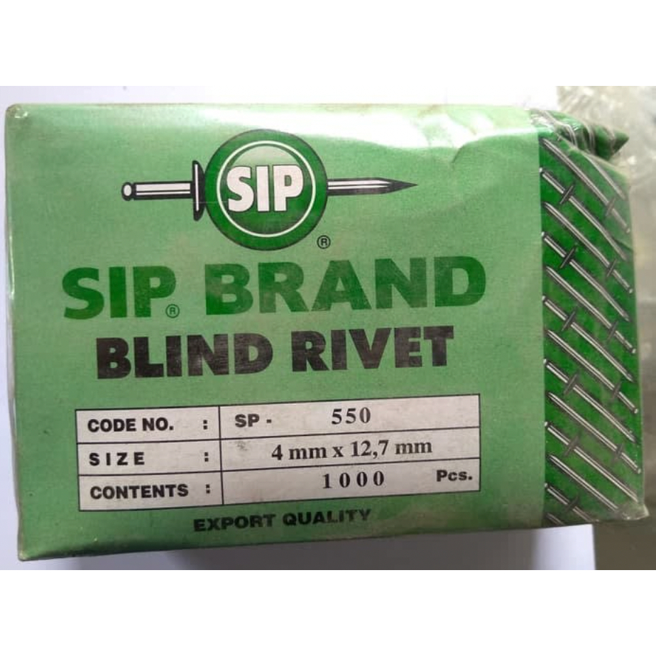 Jual 1 DUS - Paku Rivet SIP Brand Blind Rivet paku Ripet Sip Brand ...