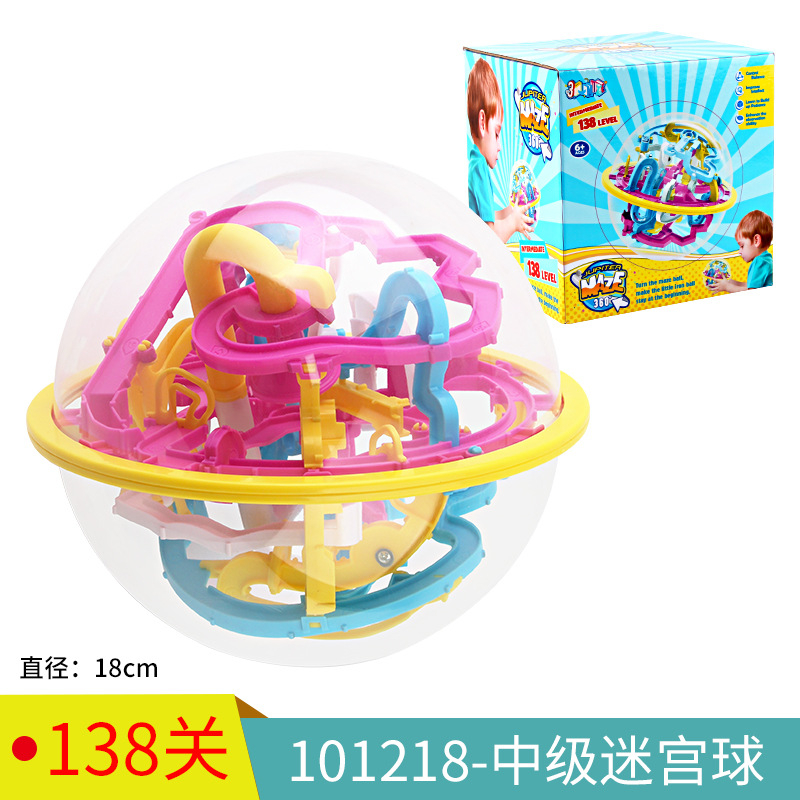 Jual 3D Maze Ball 101218 Intern Puzzle Games Bola 138 Level Labirin ...
