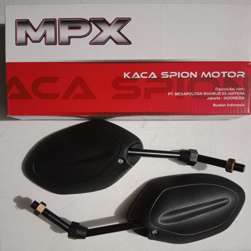 Jual kaca spion beat model standart tangkai hitam drat honda | Shopee ...
