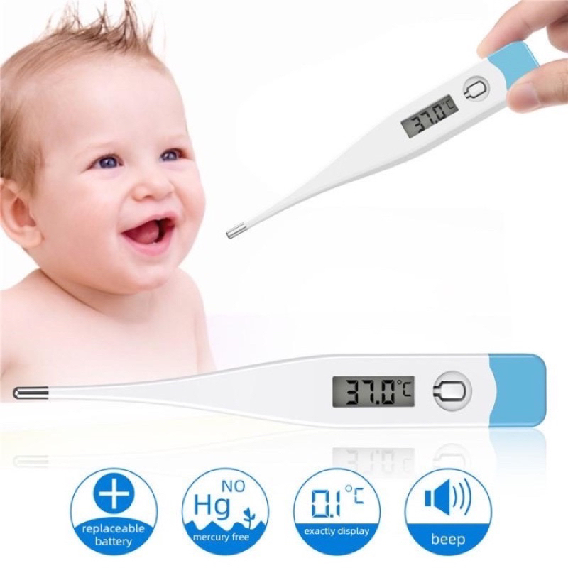 Jual [SA] THERMOMETER DIGITAL / ALAT PENGUKUR SUHU BADAN TUBUH BAYI ...