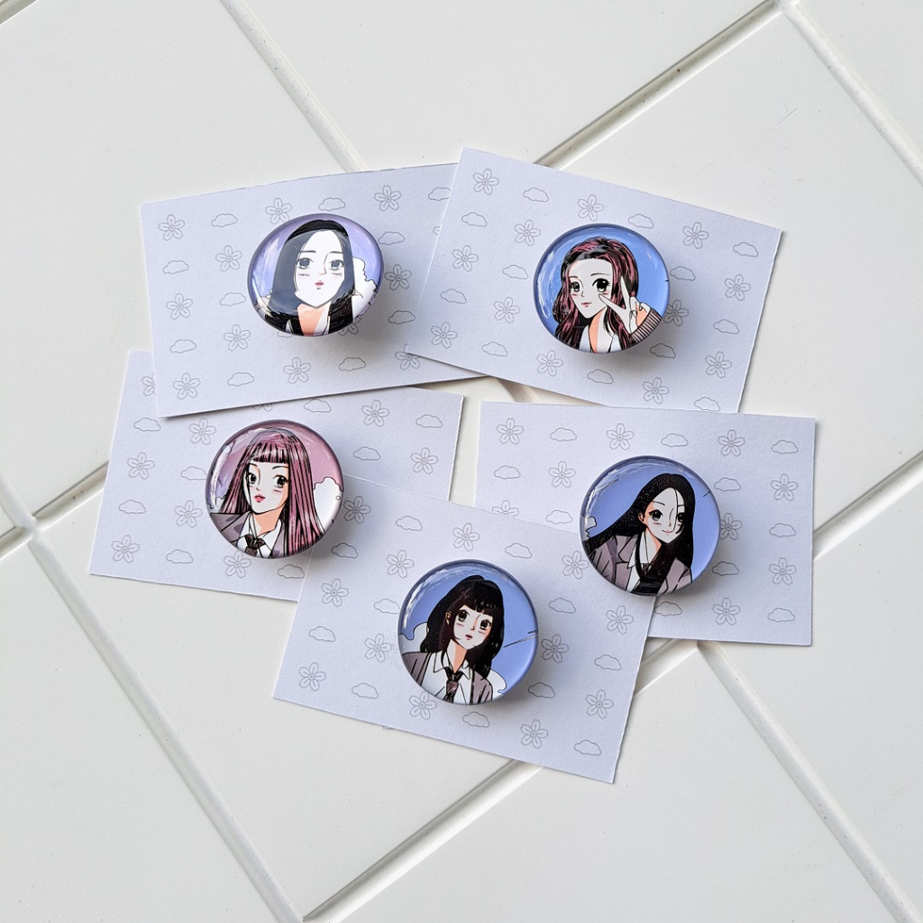 Jual NEWJEANS MINI PIN | NewJeans Badge / Aluminium Pin / Bros, Kpop ...