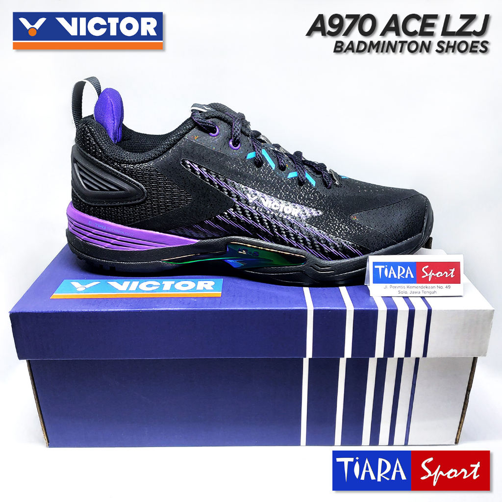 Jual Sepatu VICTOR A970 ACE C - Black - Lee Zii Jia Edition - V 2.5 ...