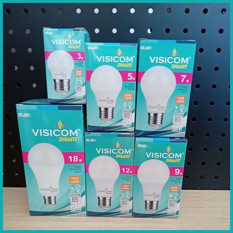 Jual Lampu Led visicom smart 9 watt 5 watt | Shopee Indonesia