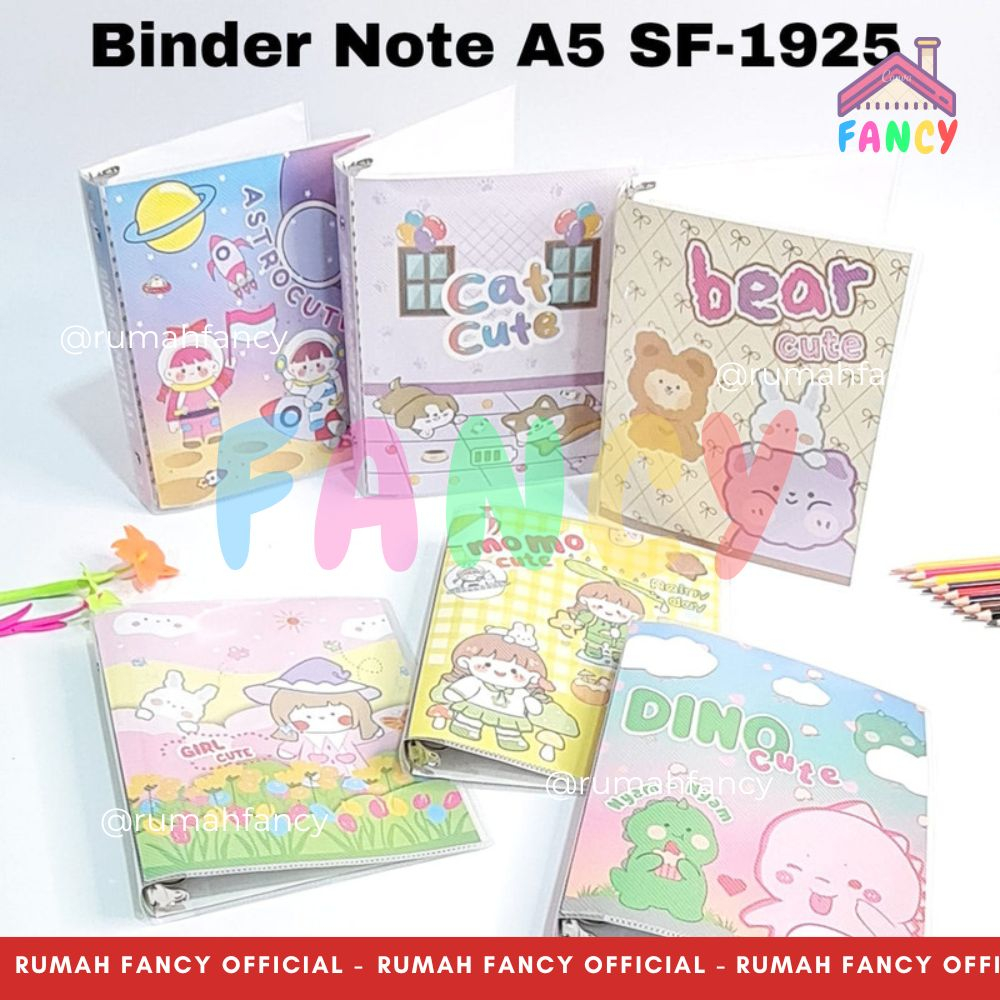 Jual Map Binder Notes Plastik Besi Motif Printing Ukuran A5 / Map file ...
