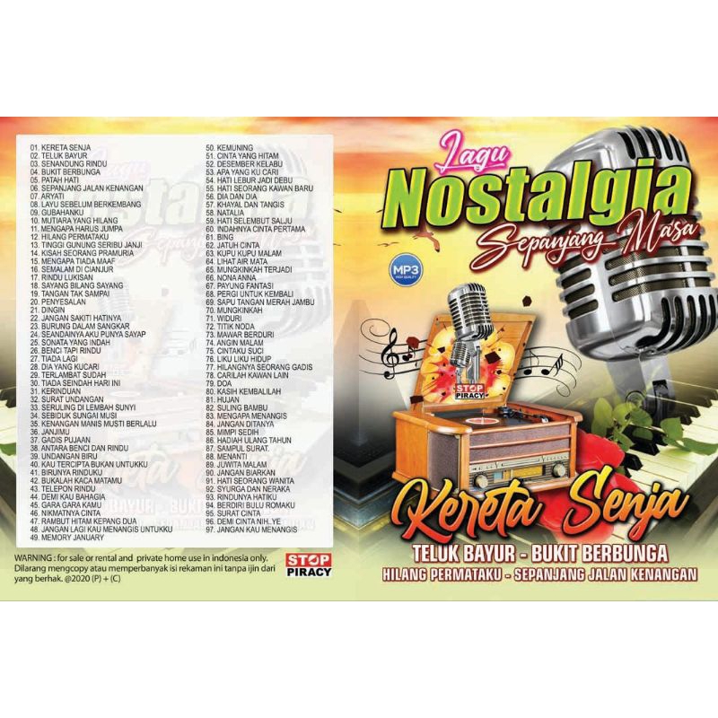 Jual KASET VCD DVD MP3 TEMBANG KENANGAN KERETA SENJA | Shopee Indonesia