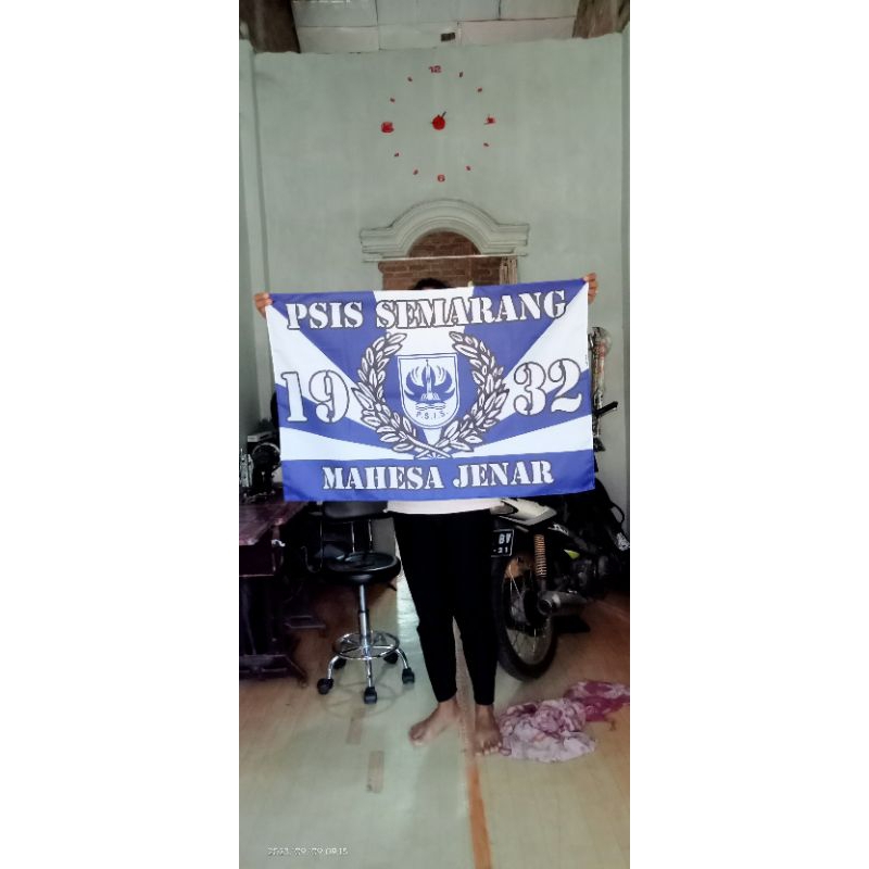 Jual Bendera Printing Suporter Sepak Bola PSIS SEMARANG ready stok ...