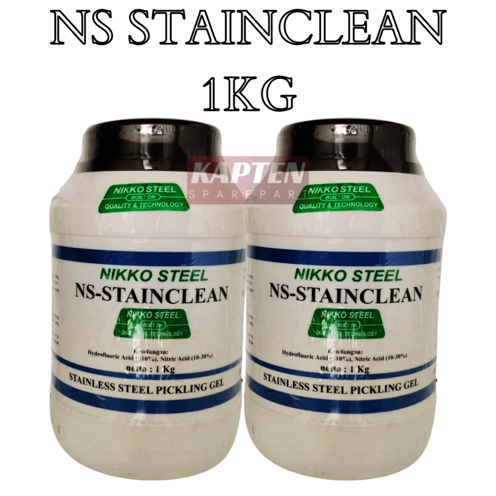 Jual Nikko steel NS-stainclean stainless pickling gel pembersih stainless steel 1 kg NS ...