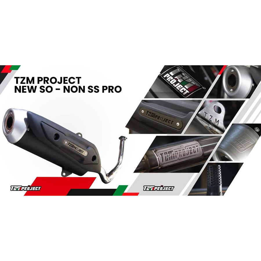 Jual TZM Knalpot Standard Racing / exhaust system / standar racing ...