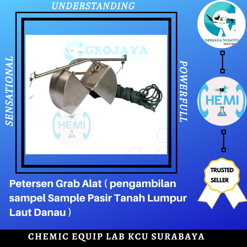 Jual Petersen Grab Alat ( pengambilan sampel Sample Pasir Tanah Lumpur ...