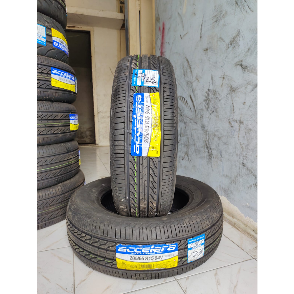 Jual BAN MOBIL R15 UKURAN 205 65 R15 MERK ACCELERA ECOPLUSH TUBLES ...
