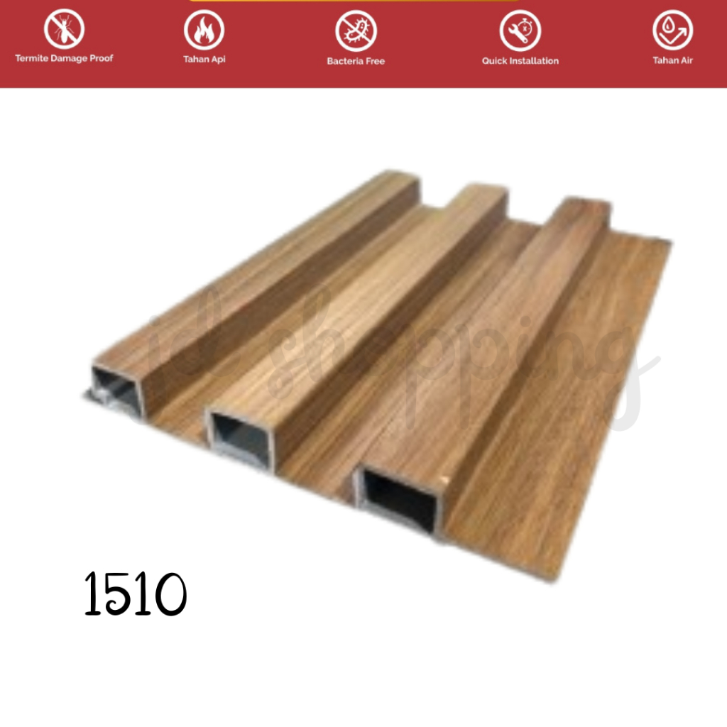 Jual WPC Wall Panel Dinding GOLDEN | Shopee Indonesia