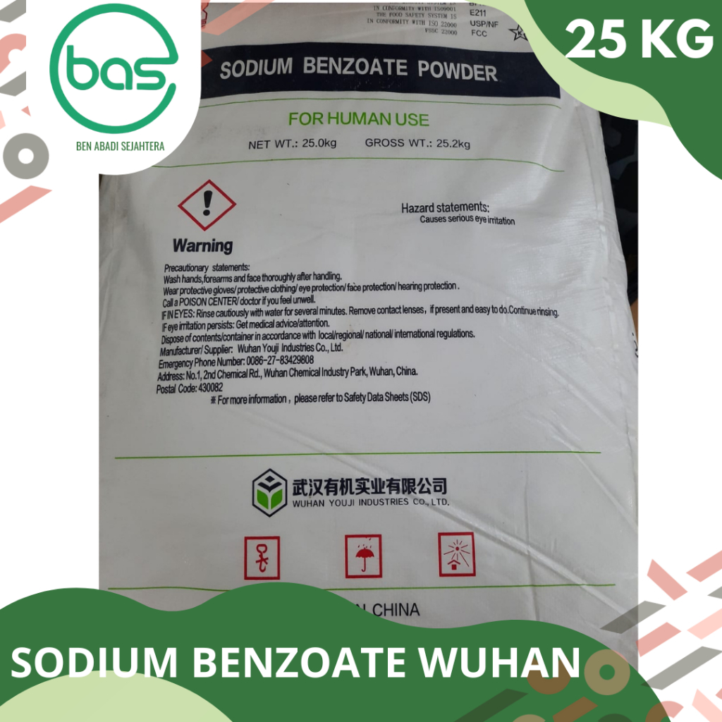 Jual SODIUM BENZOATE WUHAN | Shopee Indonesia