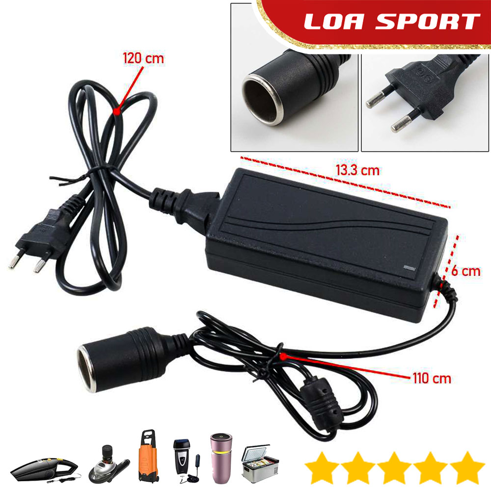 Jual Adaptor Lighter Mobil 12V 8A 100W Colokan Stop Kontak Listrik ...