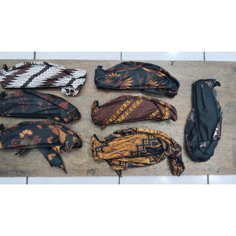 Jual ikat kepala tutup sunda//pakaian tradisional sunda | Shopee Indonesia