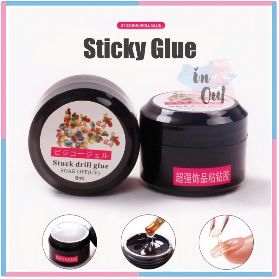 Jual LEM KUKU NAIL ACCESSORIES NAIL ART STICKY NAIL GLUE Gel / Lem Aksesoris kuku Sticking Drill ...