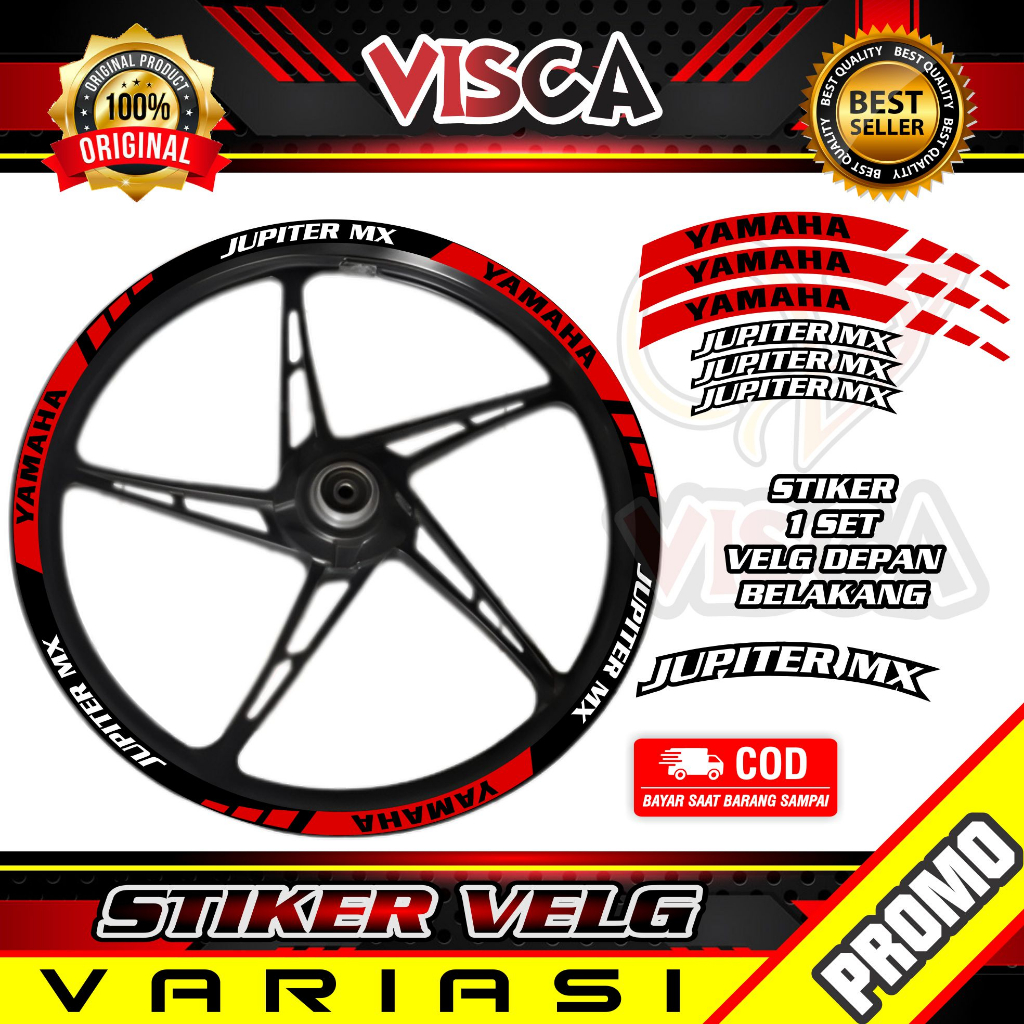 Jual Stiker Velg List Velg Motor Stiker Velg Sticker Velg Jupiter MX ...