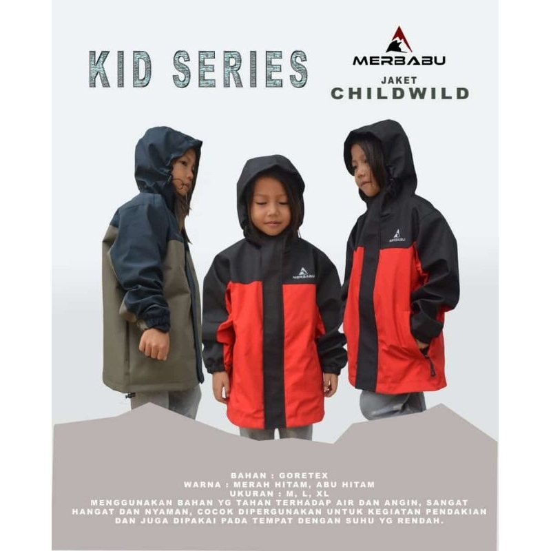 Jual Jaket anak MERBABU "CHILDWILD" | Shopee Indonesia