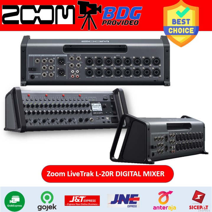 Jual Zoom LiveTrak L-20R Digital Mixer (Rack Mountable) | Shopee Indonesia
