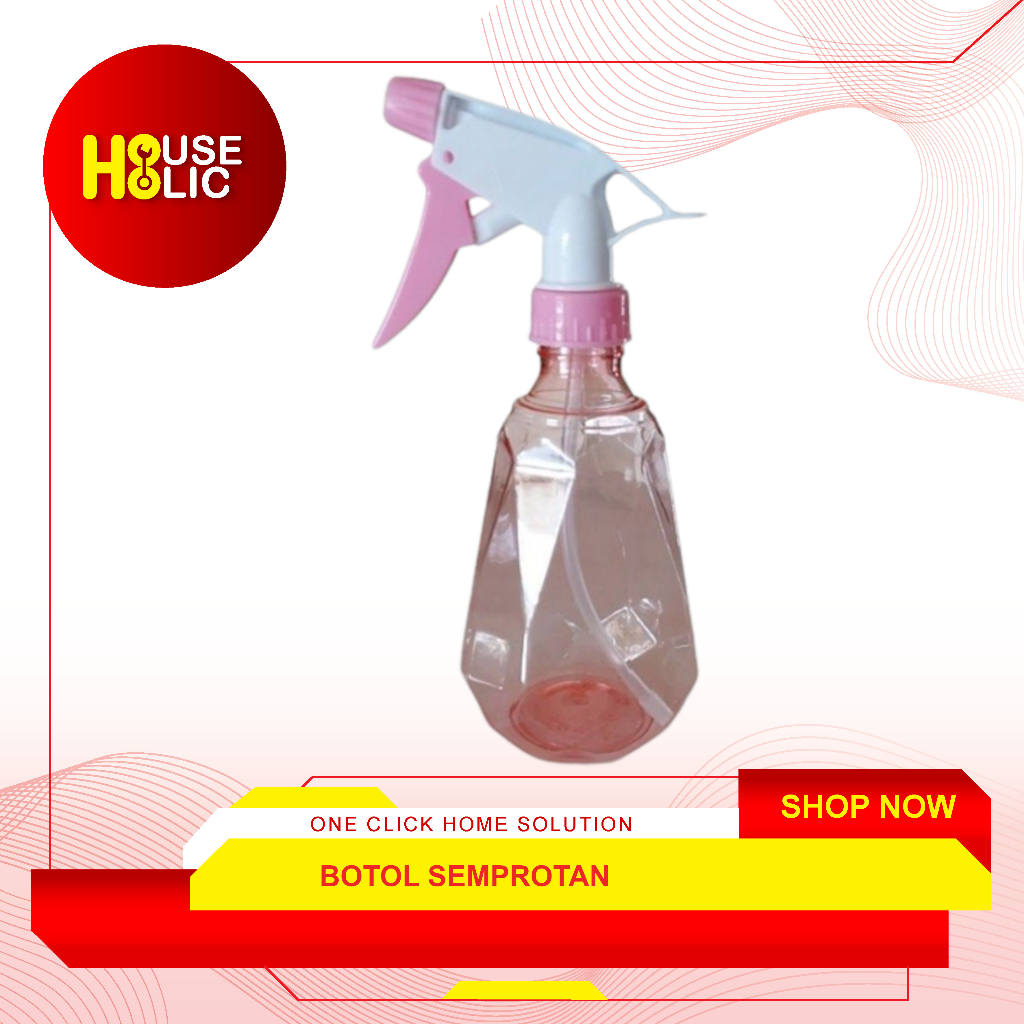 Jual Botol Semprotan Air 500 ml / Botol Sprayer / Spray Disinfektan ...