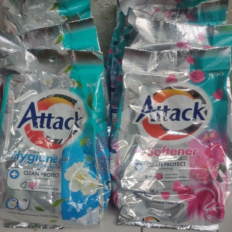 Jual Attack plus softener detergent 750g | Shopee Indonesia