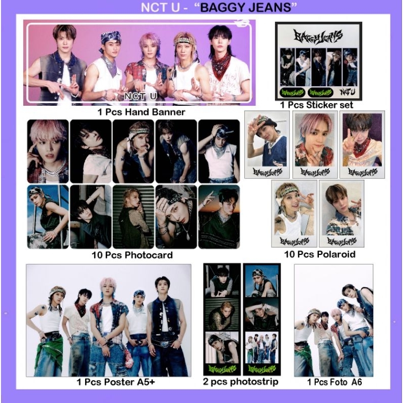 Jual Paket nct fankit set NCT U baggi jeans NCT nation 2023 | Shopee ...