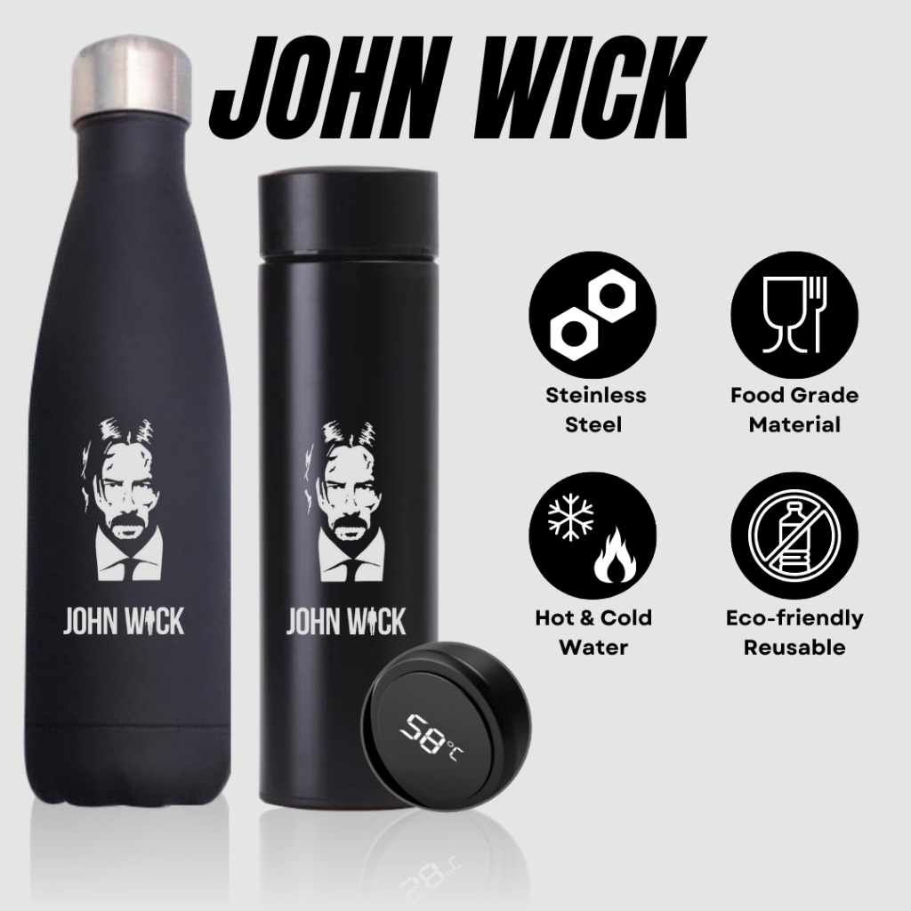 Jual JOHN WICK - TUMBLER TERMOS CUSRTOM DESAIN LOGO JOHN WICK | Shopee ...