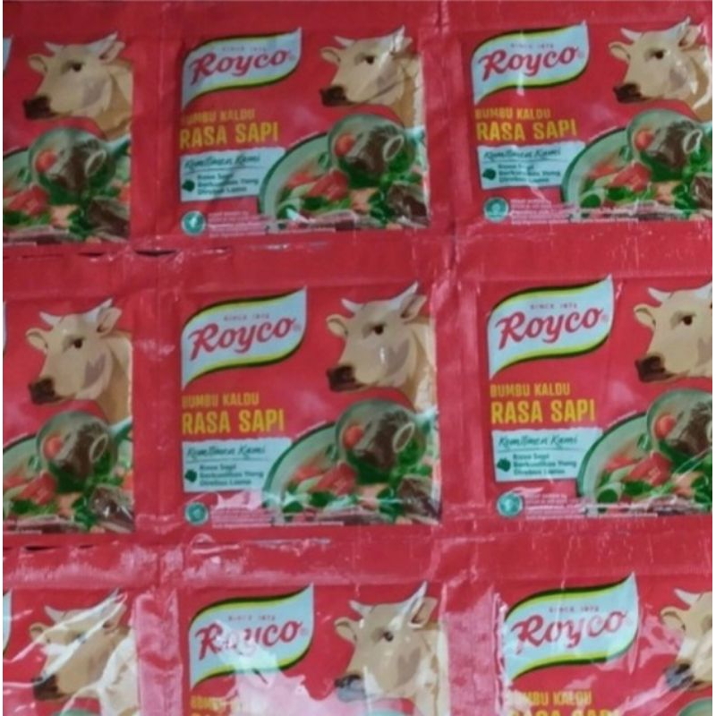 Jual Royco rasa Sapi 8g (1 renteng = 12 sachet) | Shopee Indonesia