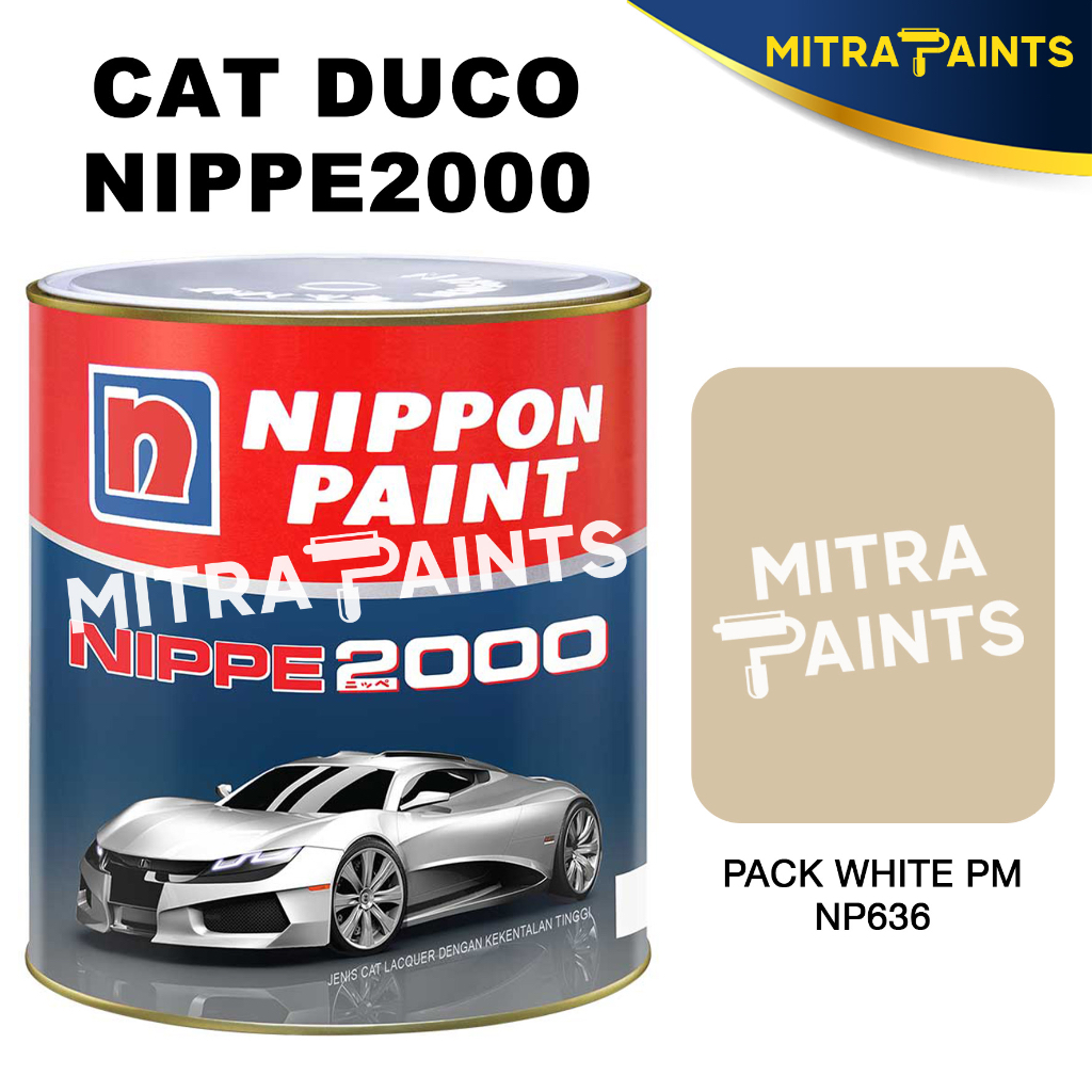 Jual [TINTING] CAT DUCO NIPPE 2000 1 LITER PACK WHITE NP636 / CAT DUKO ...