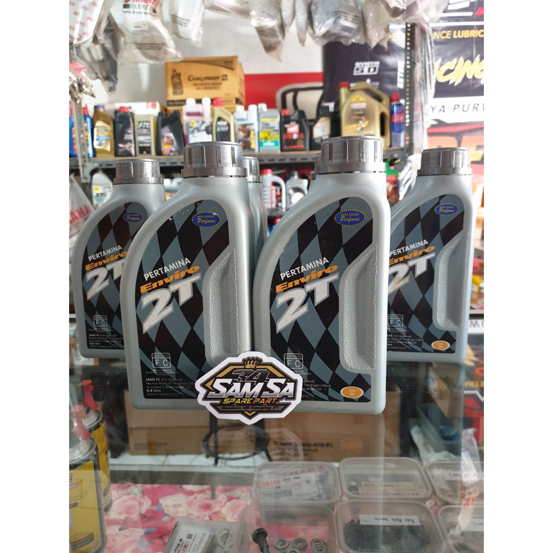 Jual Pertamina Enviro 2T (Kemasan Lama/Botol Silver Original Pertamina ...