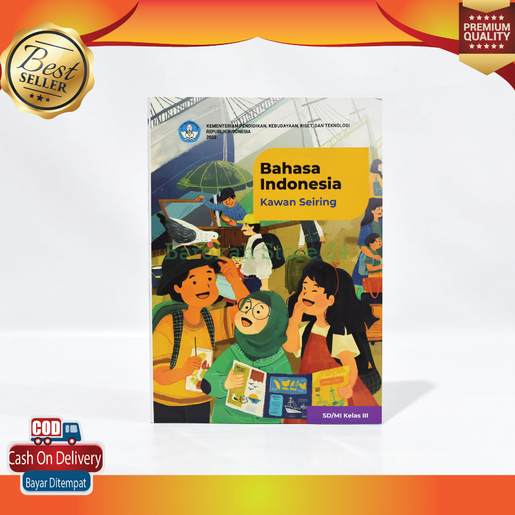 Jual Buku Paket Kelas 3 Sd Kurikulum Merdeka/ Penggerak 2022 Bahasa Indonesia Kawan Seiring ...
