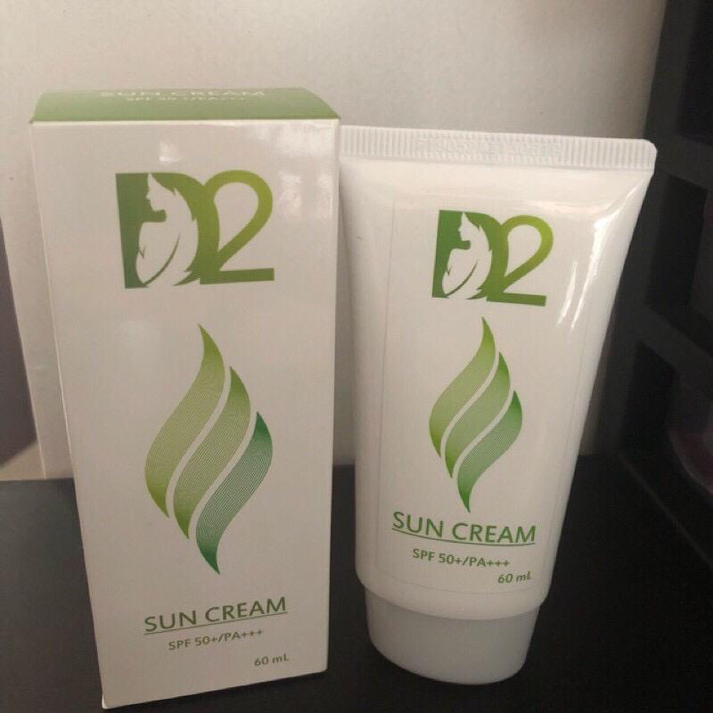 Jual Sun Cream SPF 50+ PA+++ SUNBLOCK TABIR SURYA SUSNCREEN WAJAH D2 ...